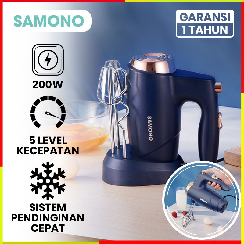 Jual HAND MIXER SAMONO SW-THMB200 MIX MIXER MIKSER MIXSER TANGAN ...