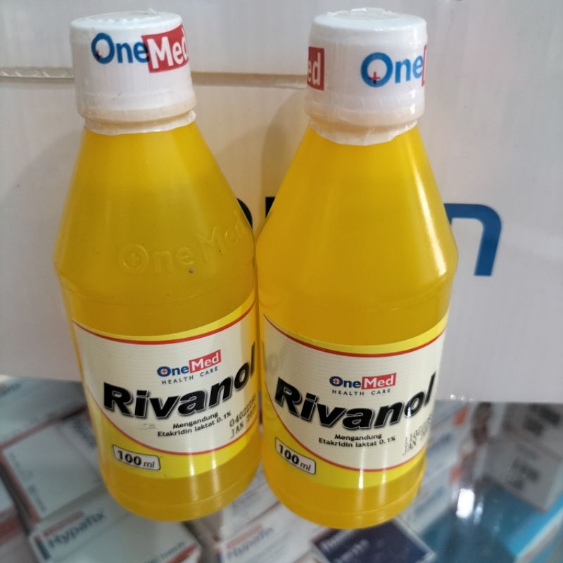 Jual Rivanol Alkohol Ukuran 100ml merk Onemed Antiseptik Pembersih Luka ...