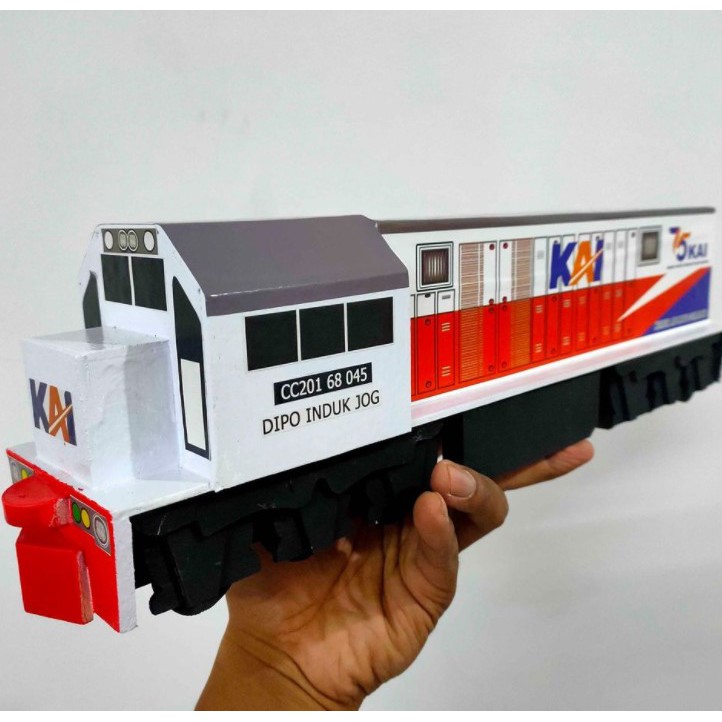 Jual Lokomotif Kereta Api CC201 Livery 2014 White Orange - MINIATUR ... Jual Lokomotif Kereta Api CC201 Livery 2014 White Orange - MINIATUR ...