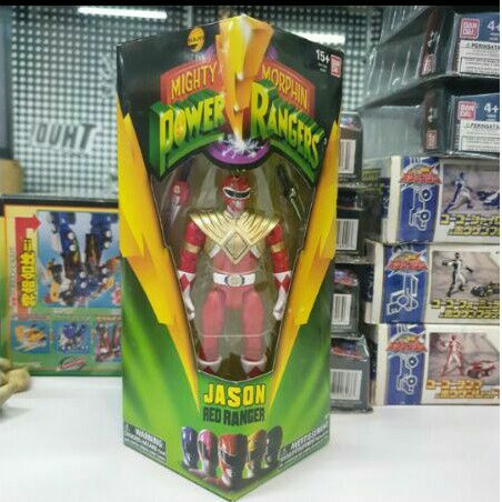 Jual Mighty Morphin Power Rangers MMPR Jason Red Ranger 5 inch Bandai ...
