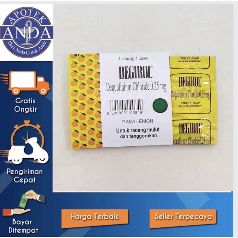 Jual degirol untuk radang mulut dan tenggorokan / digirol | Shopee ...