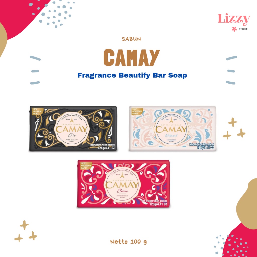 Jual Camay Bar Soap Classic Sabun Batang 125 g | Shopee Indonesia