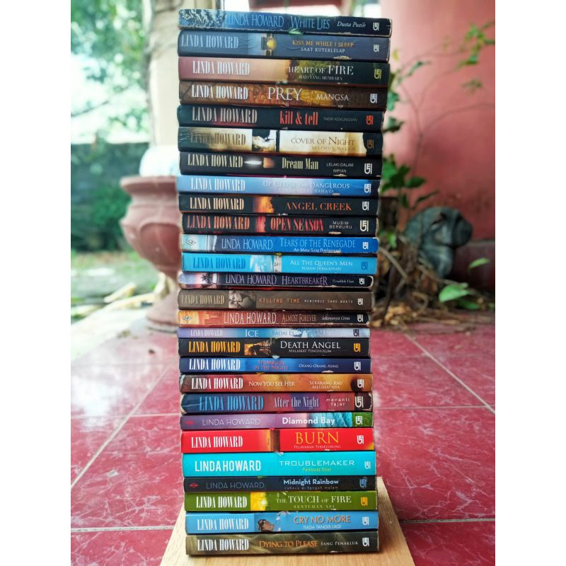 Jual Paket novel Linda Howard - Ex rental (29 buku) | Shopee Indonesia