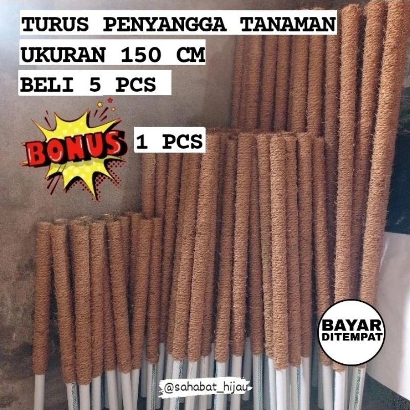 Jual turus tanaman 150 cm - rambatan tanaman hias - tiang tanaman ...