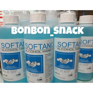 Jual READY STOCK Softanol alcohol hand rub 500ml + pump | Shopee Indonesia