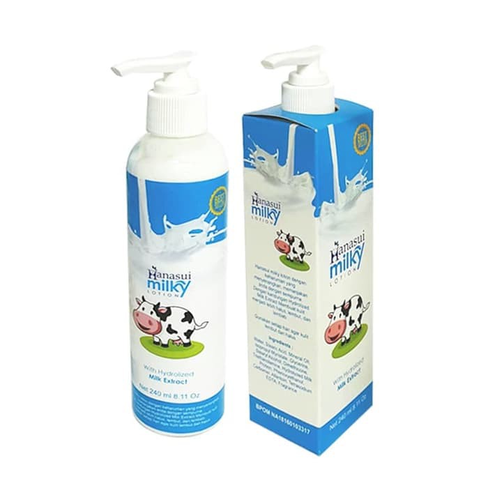 Jual Hanasui Milky Hand Body Lotion 240ml (HBL Milk Susu) | Shopee ...