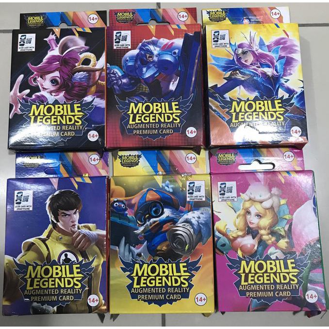 Jual Kartu Mobile Legends Augmented Reality Premium Trading Card ML ...