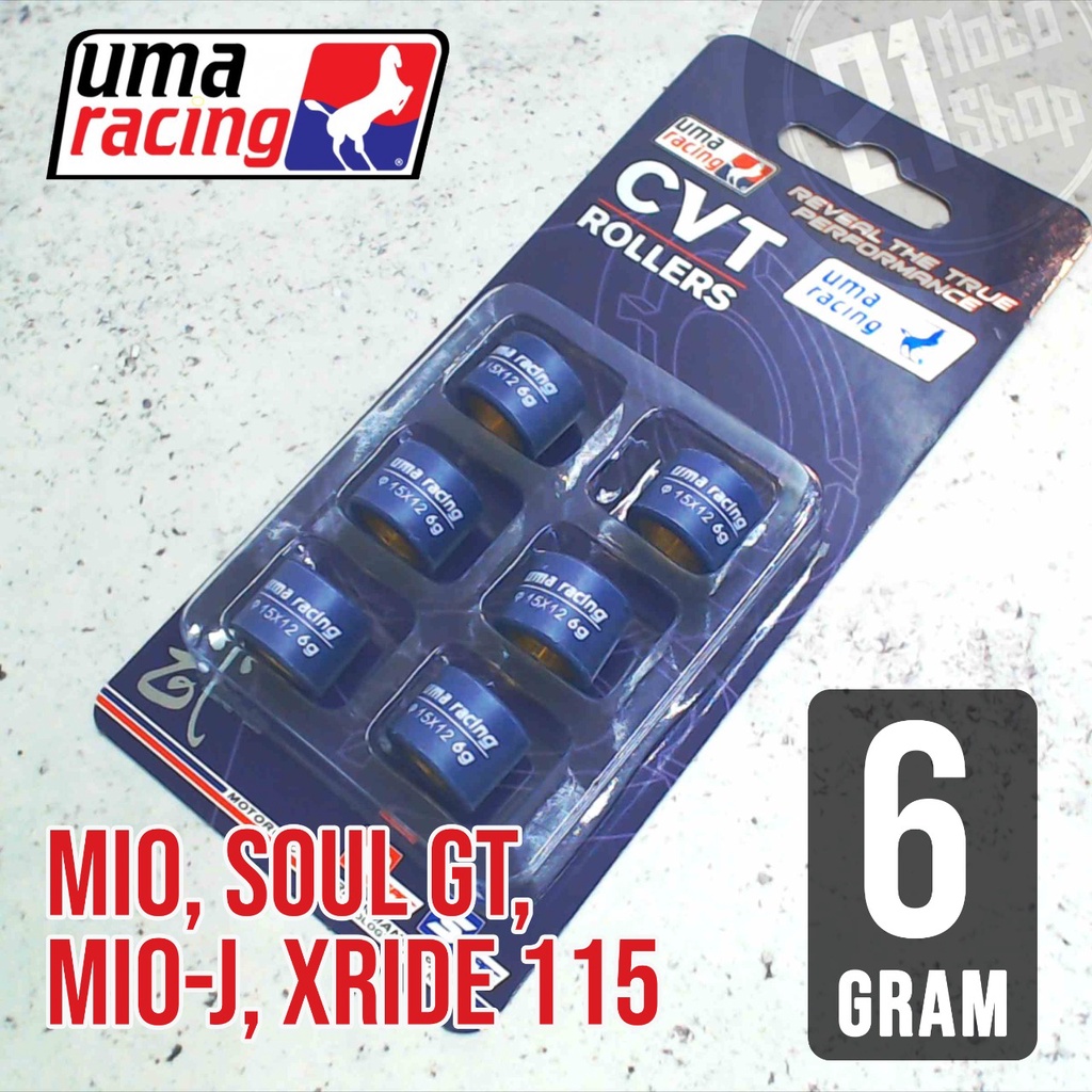 Jual Roller UMA Racing V3 15x12 6 gram Mio Soul GT J Xride 115 6g 6gr ...