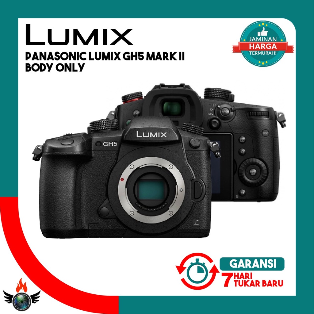 Jual Panasonic Lumix GH5 II Body Only DC-GH5 Mark II Mirrorless Camera Indonesia|Shopee Indonesia