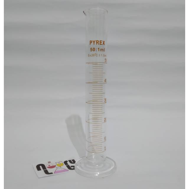 Jual Gelas Ukur 50ml - Measuring Cylinder 50ml Pyrex | Shopee Indonesia