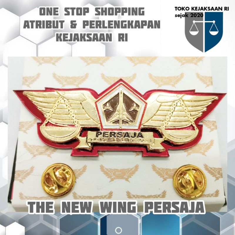 Jual PERSAJA PIN WING LENCANA KEJAKSAAN RI | Shopee Indonesia
