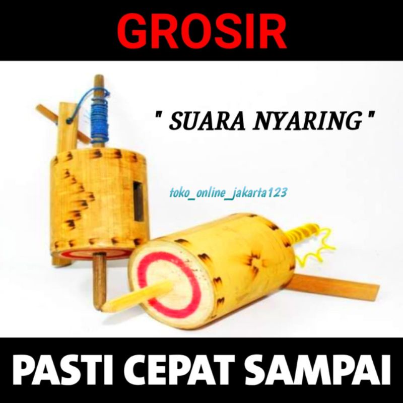 Jual Gangsing bambu gansing bambu bersuara nyaring mainan tradisional ...