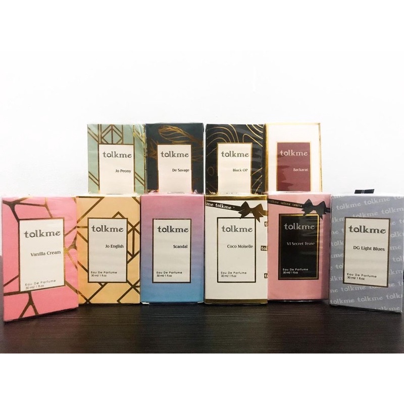 Jual parfum talkme /parfum viral/parfumtiktok/parfum murah | Shopee ...