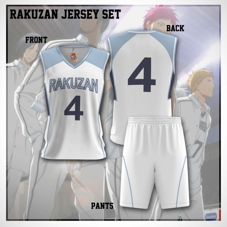 Jual baju Jersey Baju Kaos Setelan BasketBall Costume Anime Kuroko No ...