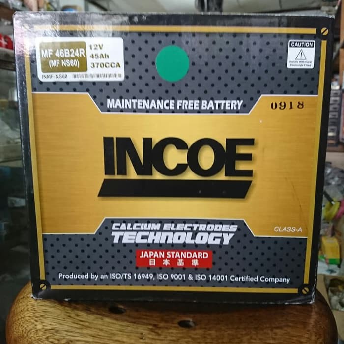 Jual Dijual INCOE MF NS60 L LS 12V 45Ah Standard Jepang aki mobil bandung terbaik | Shopee Indonesia