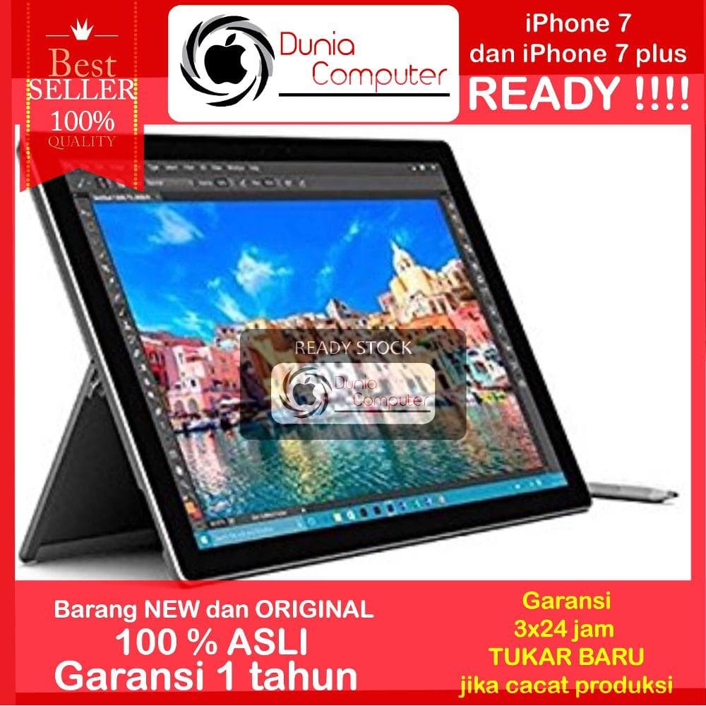 Jual NEW 2018 Microsoft surface pro 6 i5 8gb SSD 256gb | Shopee Indonesia