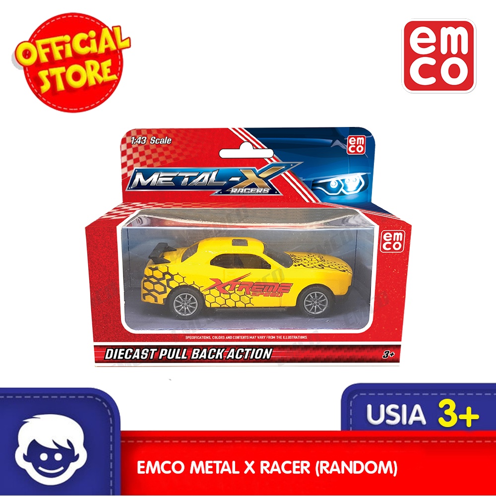 Jual EMCO Metal X Racer (Random) | Shopee Indonesia