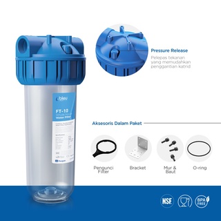 Jual Penguin Bleu Water Filter PP / Filter Air Sedimen 10 inch FB-10 ...