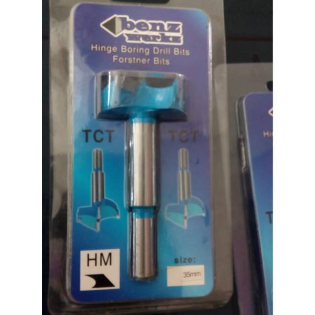 Jual mata bor Kayu engsel sendok 22 mm / 35 mm hinge boring drill ...