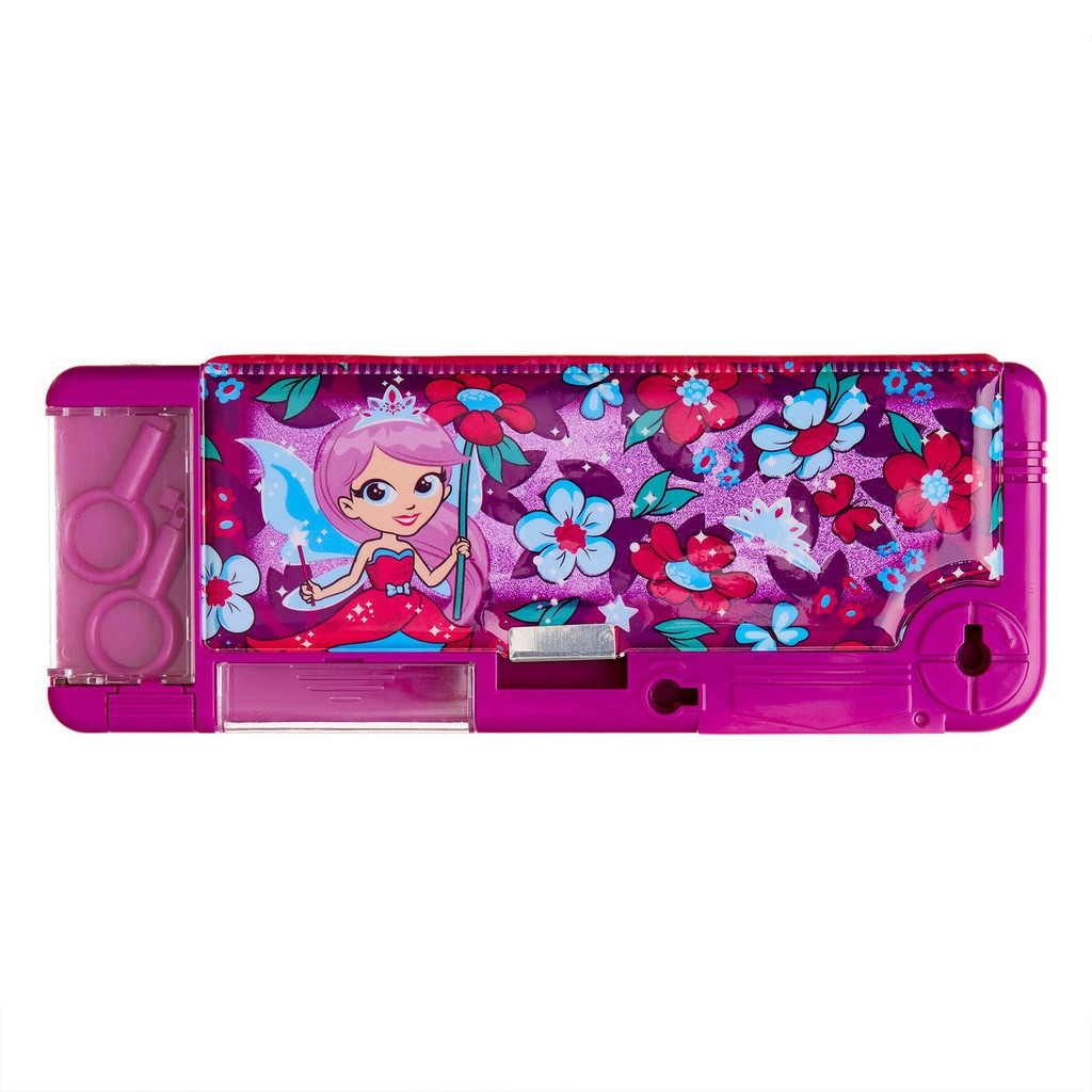 Jual Smiggle Out Of This World Pop Out Pencil Case Purple SALE | Shopee ...