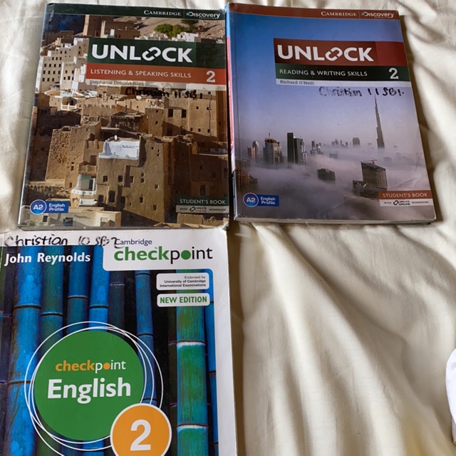 Jual UNLOCK BOOK CAMBRIDGE READING WRITING LISTENING SPEAKING ...