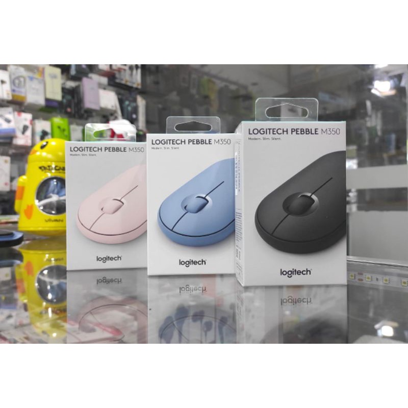 Jual Mouse Logitech Pebble M350 bluethoot | Shopee Indonesia