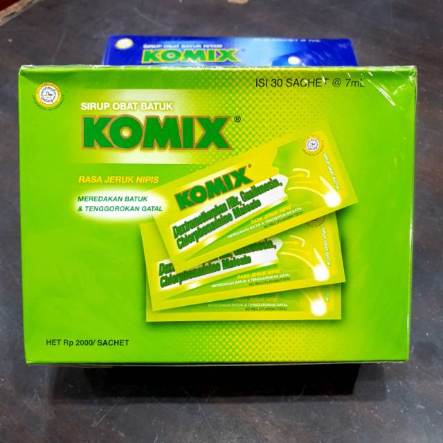 Jual Komix Cair Sirup Obat Batuk Jeruk Nipis 30 Sachet 7mL Indonesia ... Jual Komix Cair Sirup Obat Batuk Jeruk Nipis 30 Sachet 7mL Indonesia ...