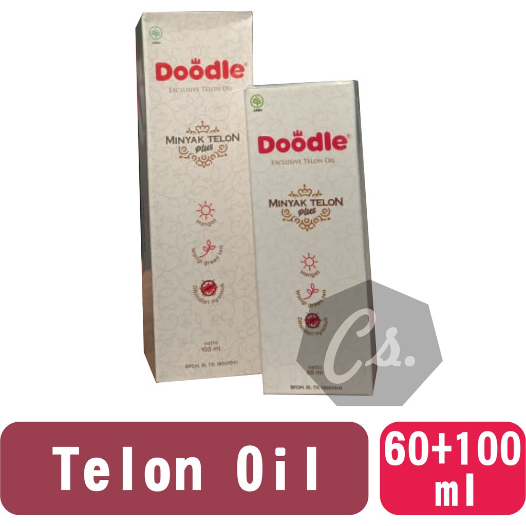 Jual Doodle Exclusive Telon Oil - Minyak telon Aroma Green Tea anti ...