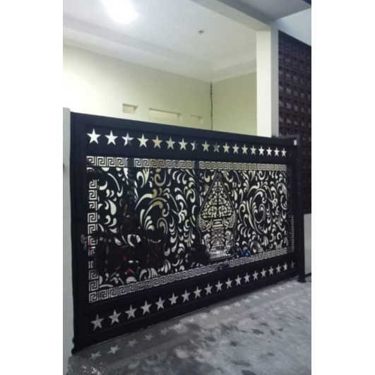 Jual Pagar Besi Motif plat cutting | Shopee Indonesia