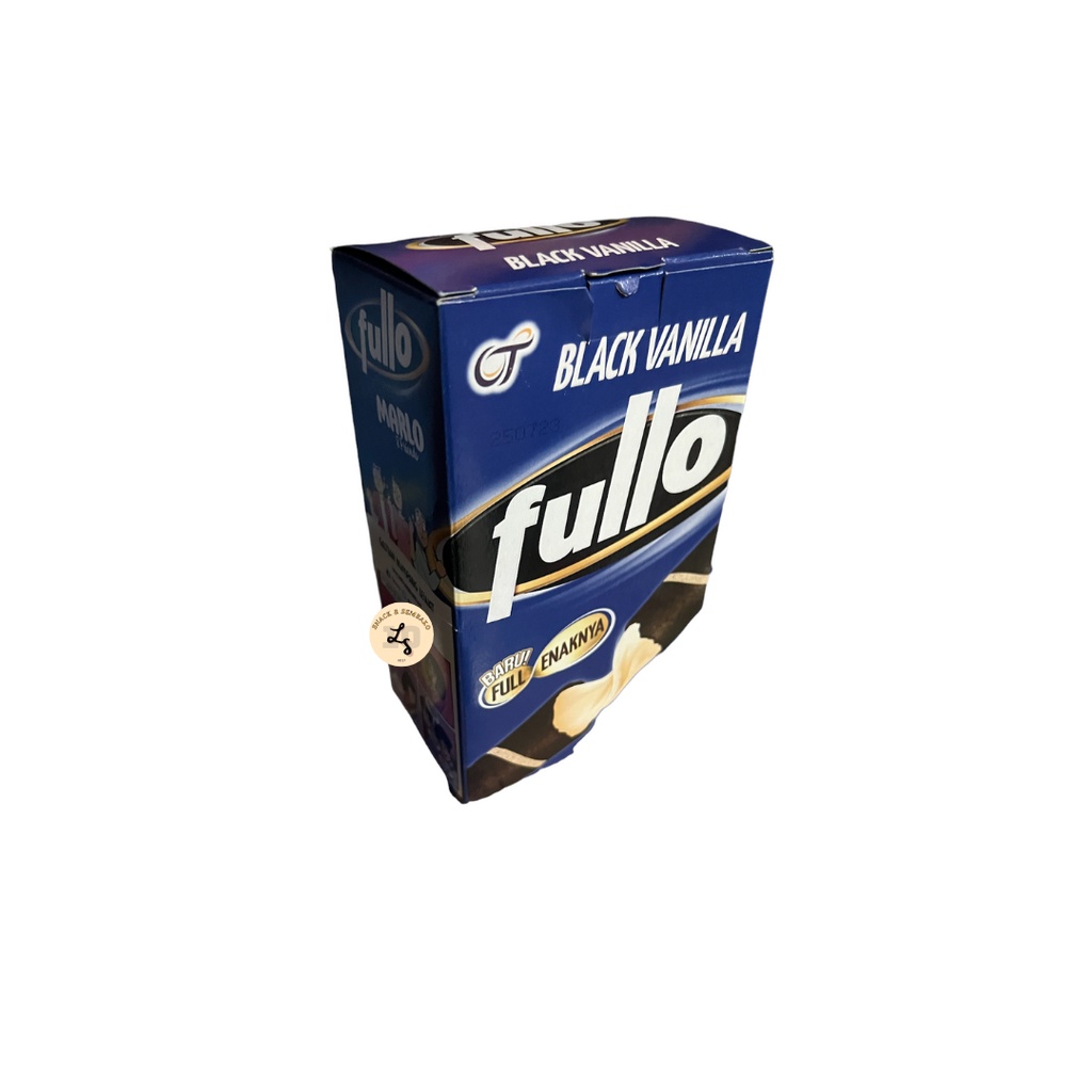 Jual Fullo 1000 Wafer Roll Stik Black Vanila 1 Box 20 pcs @14gr ...