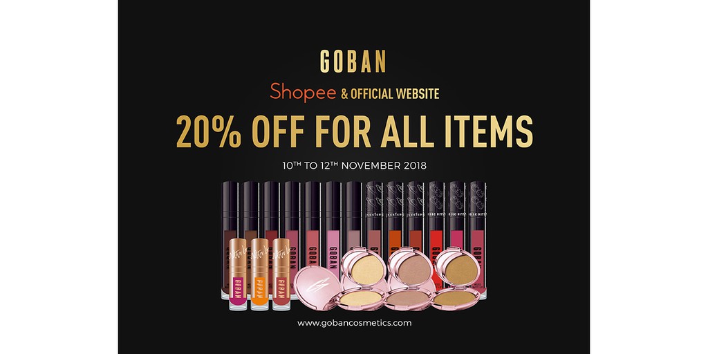 Toko Online Goban Cosmetics Official Shop | Shopee Indonesia