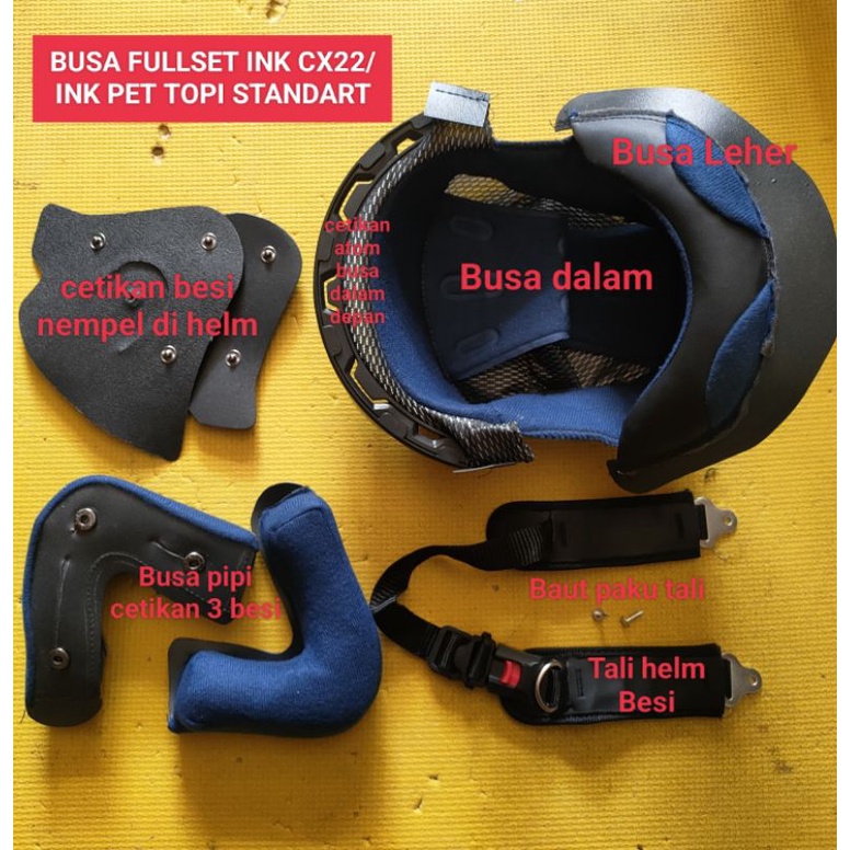 Jual BUSA HELM LENGKAP INK CX22 || BUSA PIPI, BUSA LEHER DAN TALI ... Jual BUSA HELM LENGKAP INK CX22 || BUSA PIPI, BUSA LEHER DAN TALI ...