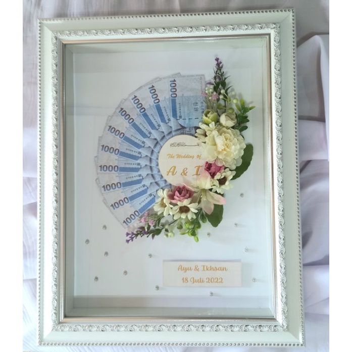 Jual bingkai 3d 30x40-bingkai mahar 30x40-seserahan-hantaran-bingkai ...