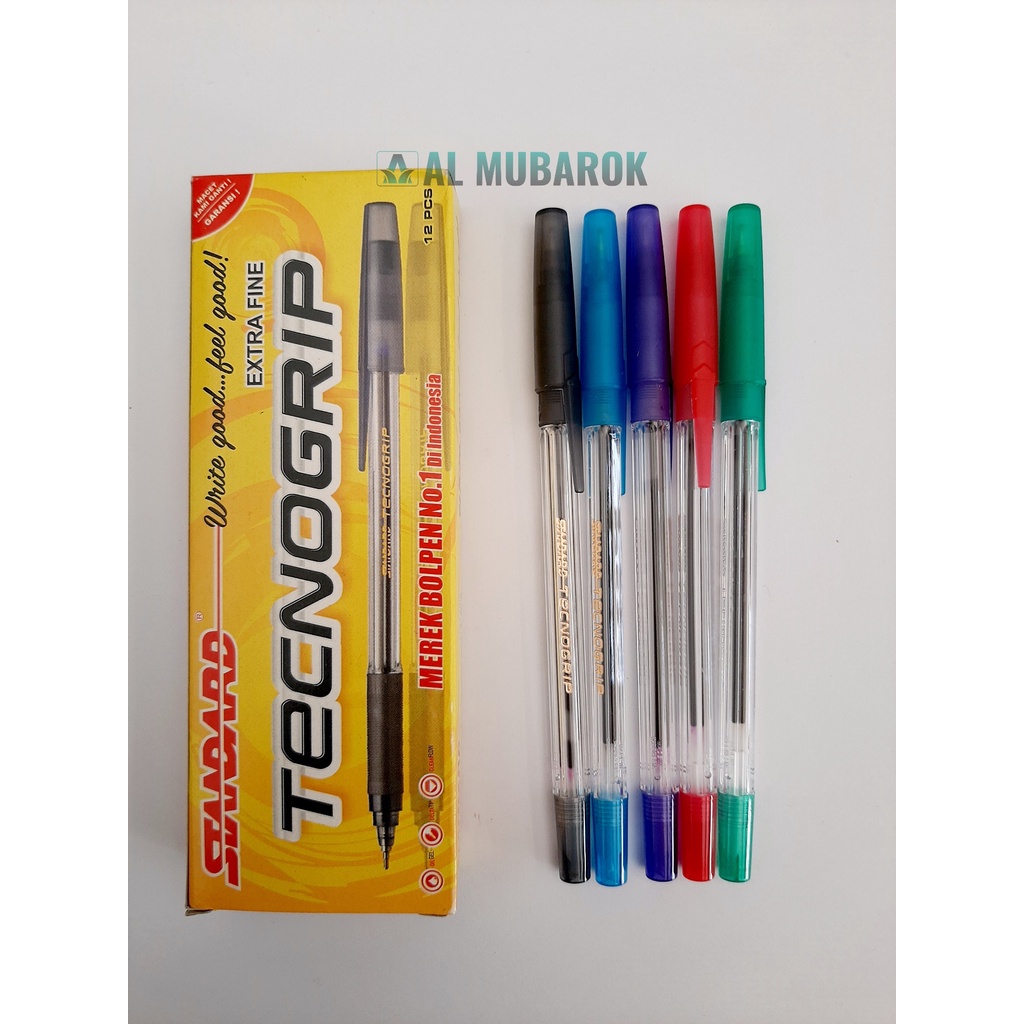 Jual Pulpen Standard Tecnogrip - Pen Standard - Tecno - Satuan | Shopee ...