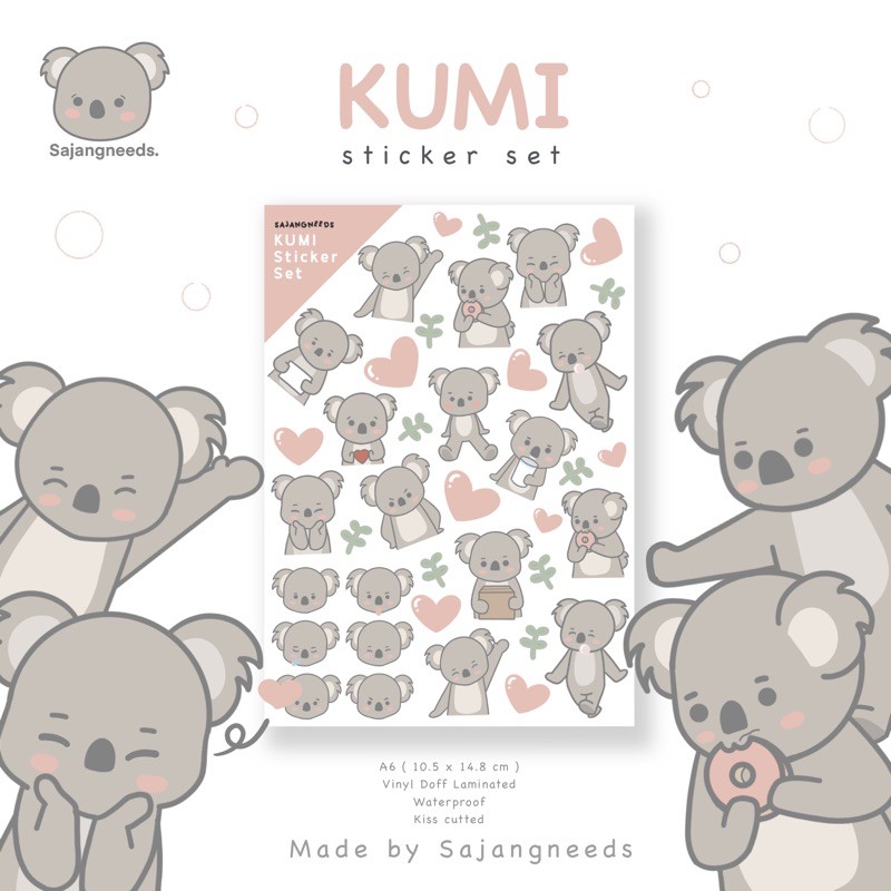 Jual KUMI STICKER SET | Shopee Indonesia