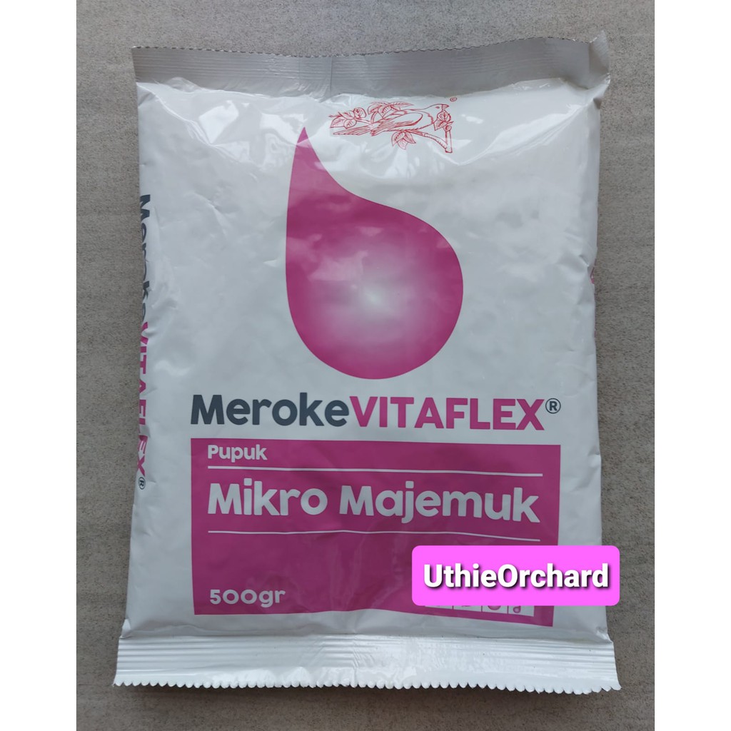 Jual Meroke Vitaflex (MerokeVITAFLEX) Pupuk Mikro Majemuk Kemasan 500 ...