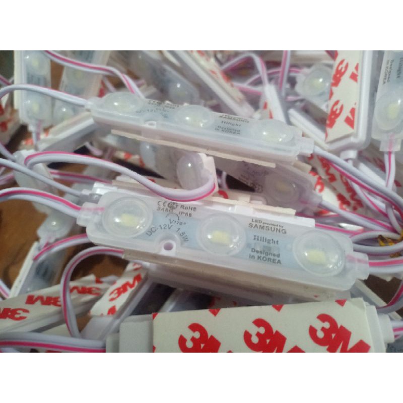 Jual Samsung chip smd murah 5730 3 LED mata modul 12v ip68 lampu hias etalase akuarium toko ...
