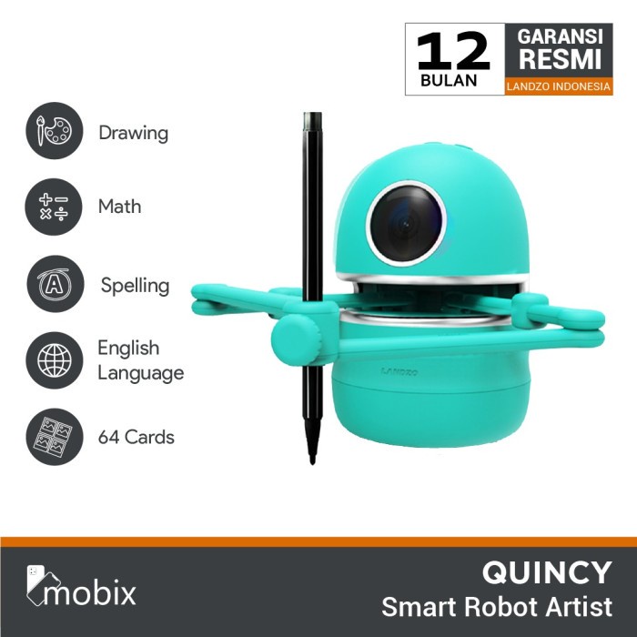 Jual Quincy Smart Robot Drawing Spelling Artist | Shopee Indonesia