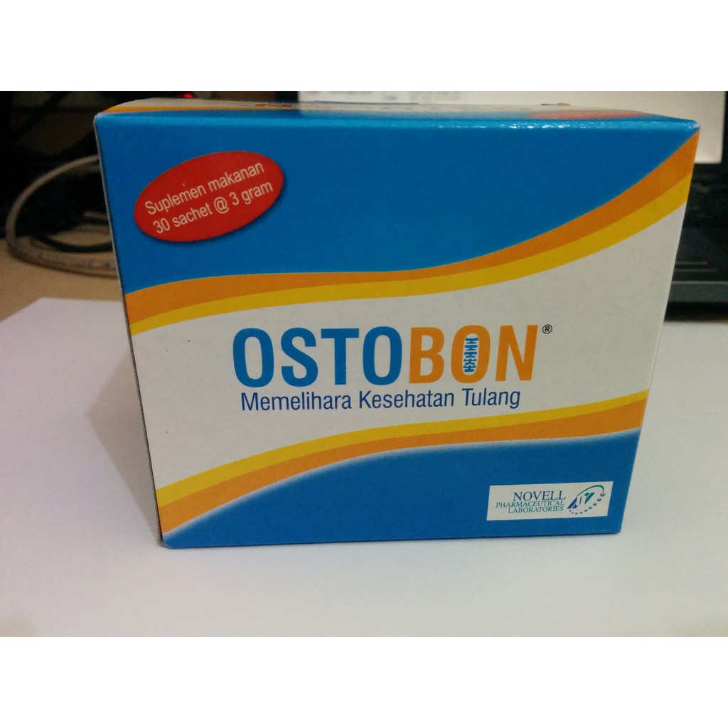 Jual OSTOBON 30 sachet @3gram | Shopee Indonesia