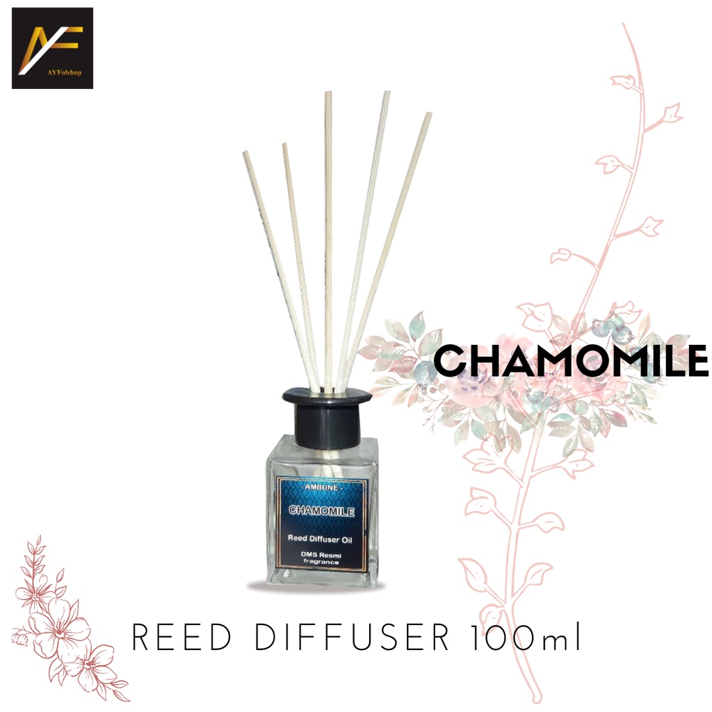 Jual Pengharum Ruangan Chamomile Reed Diffuser 100 ml Ambune | Shopee ...