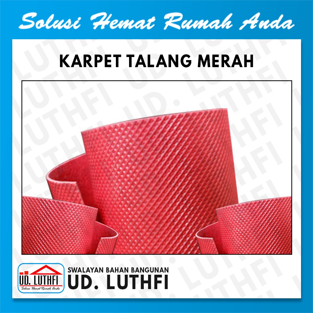 Jual Karpet Talang 60cm Merah / Karpet Atap Talang Merah 60cm | Shopee ...