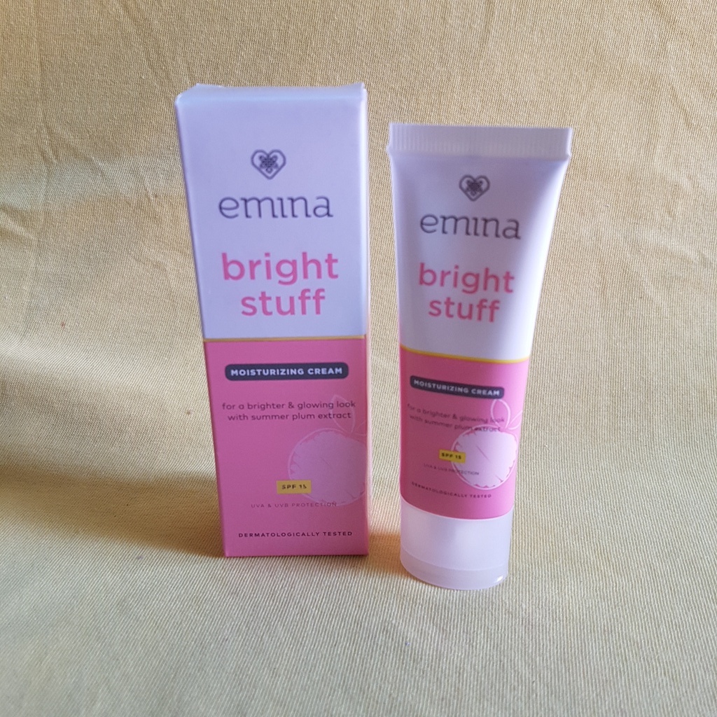 Jual EMINA BRIGHT STUFF MOISTURIZING CREAM 20 ML | Shopee Indonesia