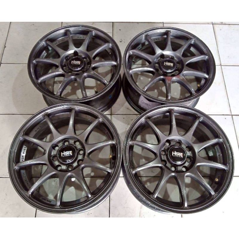 Jual Velg Variasi pelek mobil second indy(hsr) Ring 15x6,5 H4x100/114 ...