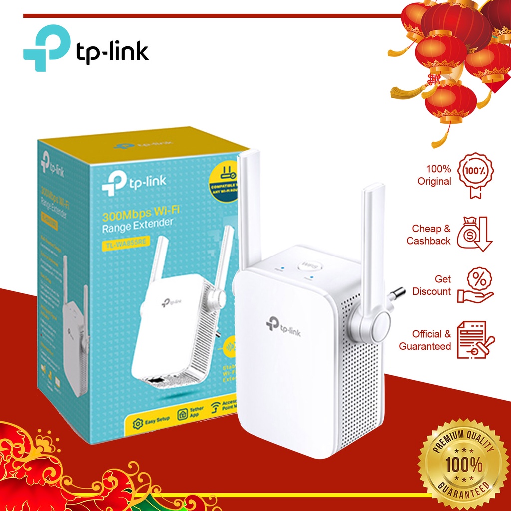 Jual Tp Link Tl WA855RE Penguat Sinyal WIFI Range Extender 300mbps Wifi ...