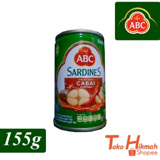 Jual Sarden ABC Sardines Tomat Cabai Extra Pedas 155gr | Shopee Indonesia