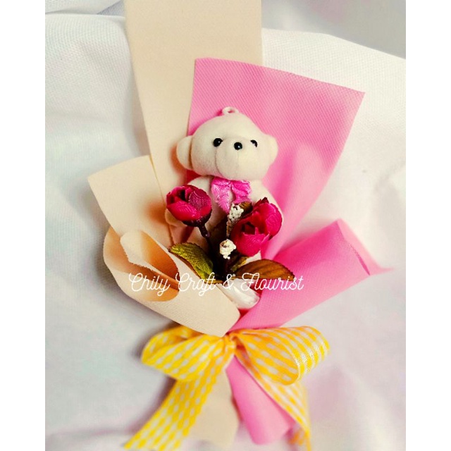 Jual Buket Mini / Buket Boneka/ Buket Snack / Buket Bunga / Buket ...