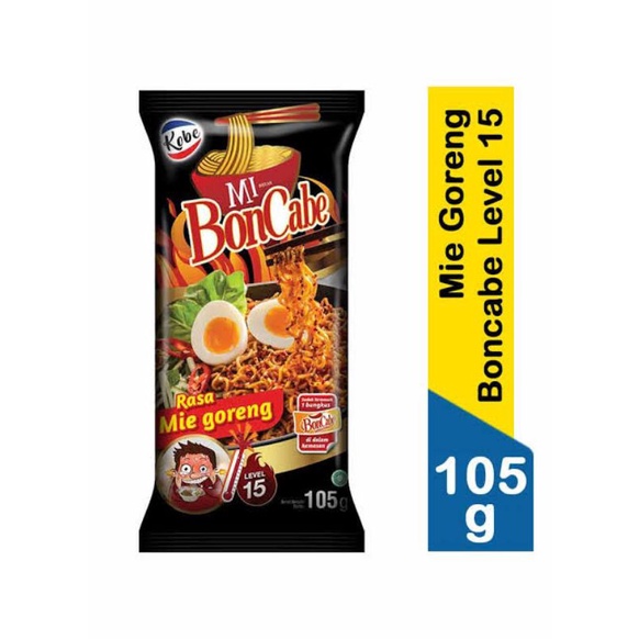 Jual Kobe mie bon cabe level 15 109g | Shopee Indonesia
