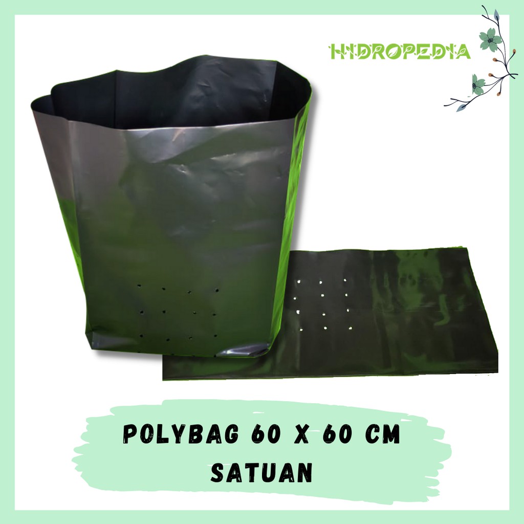 Jual Polybag Hitam ukuran 60 x 60 cm (Satuan) per Lembar Berkualitas ...