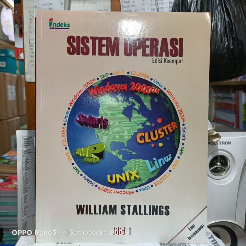 BUKU SISTEM OPERASI JILD 1. WILLIAM STALLING. BARU. ORIGINAL. | Shopee ...