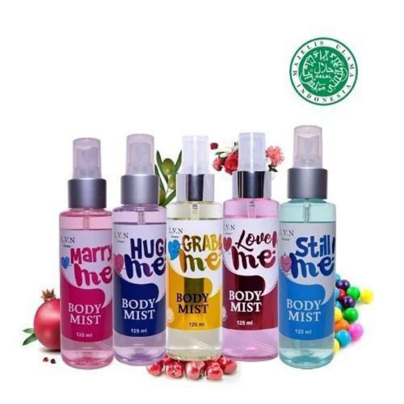 Jual LVN Lovana Body Mist | Body Spray All Variant | Shopee Indonesia